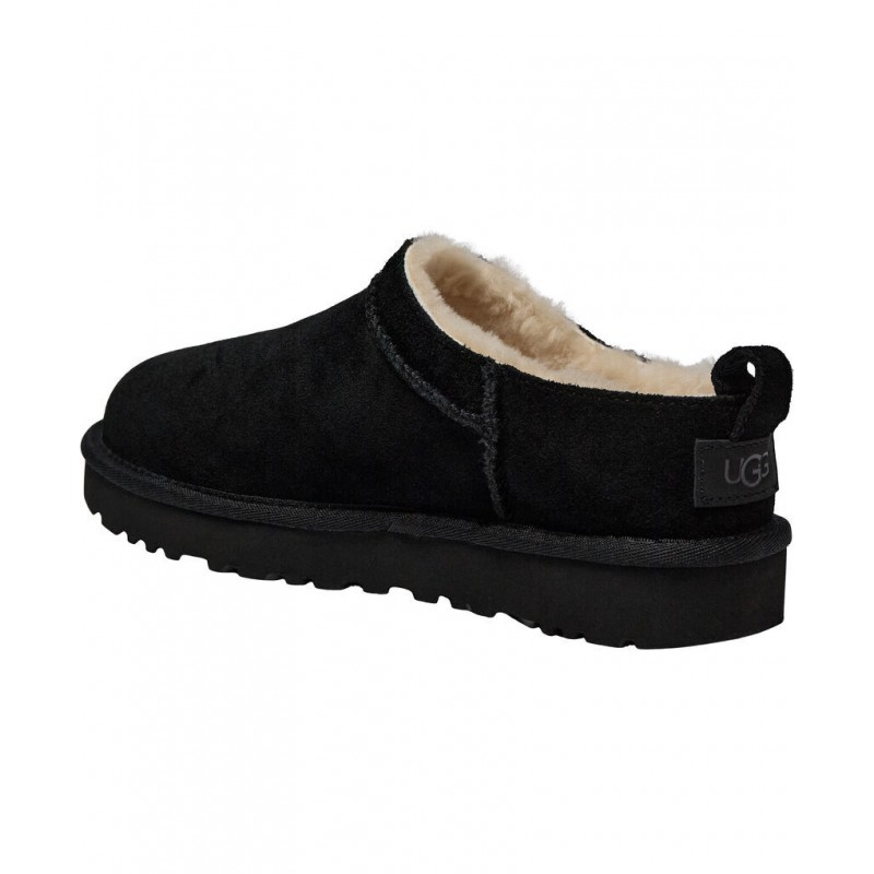 UGG W Classic Micro dame hjemmesko - Sort| Lækker Slip-On Hjemmesko
