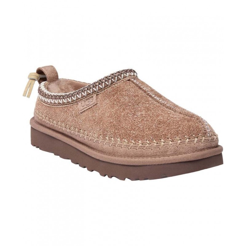 UGG W Tasman Biarritz dame hjemmesko - Brun | Komfortable uld slip-ons